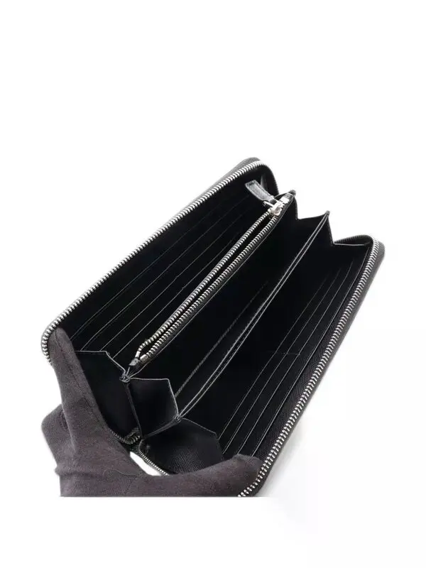 Prada 2010 Saffiano Round Zip Wallet