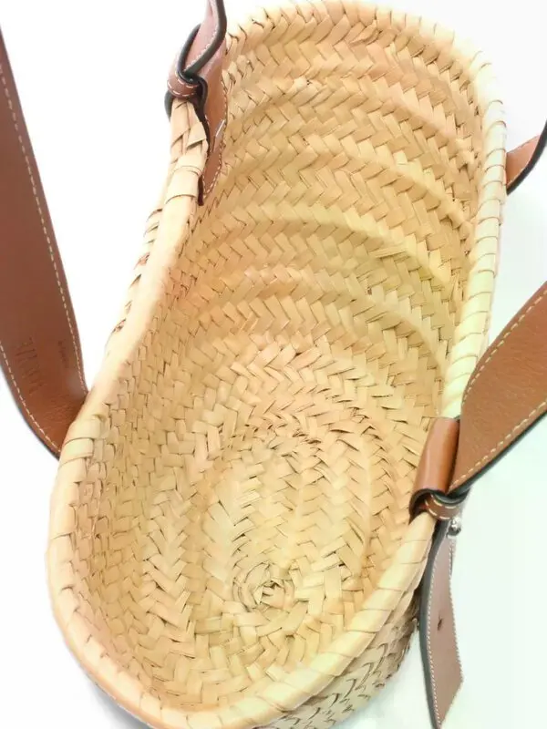 Loewe 2010s Small Basket Tote Bag - Neutrals
