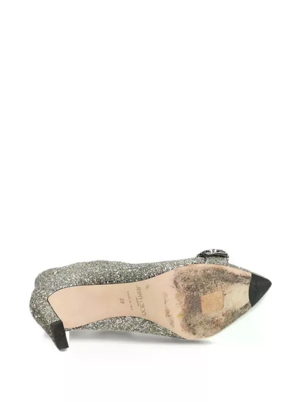JIMMY CHOO Buckle-detail Ankle Boots