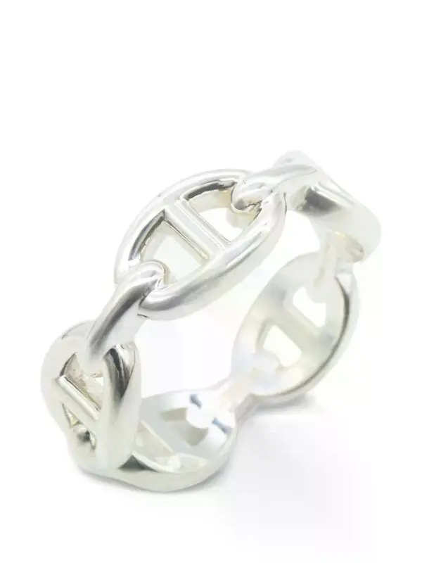 Hermès 2020s Pm Chaine D'ancre Ring - Silver