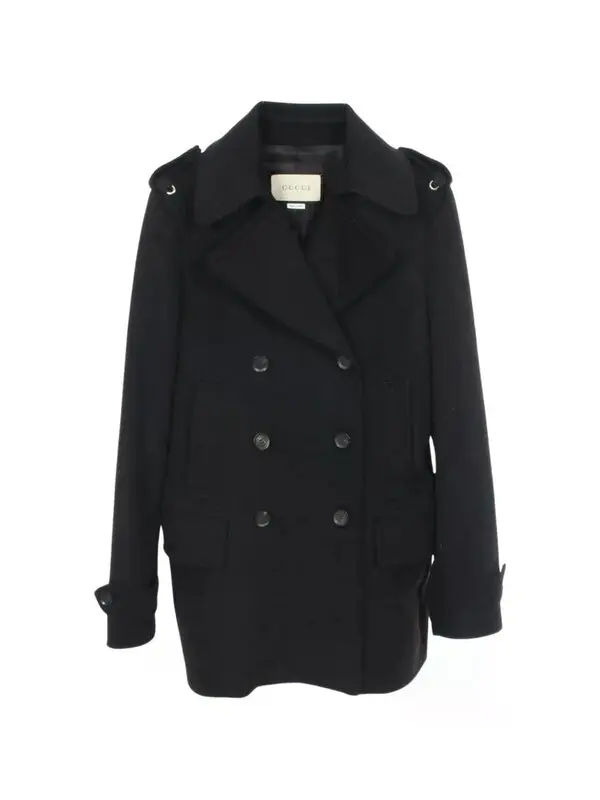 Gucci 2000s Double-breasted Pea Coat