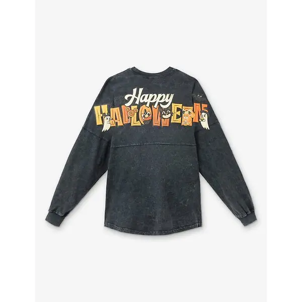THE DISNEY STORE AT SELFRIDGES Happy Halloween Cotton Sweatshirt