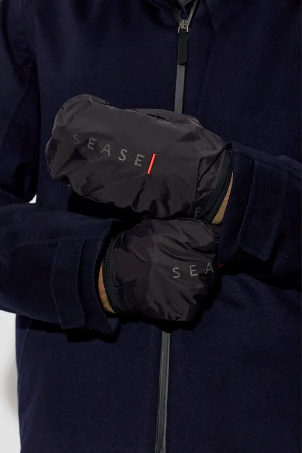 Sease Heated Mittens With Logo
