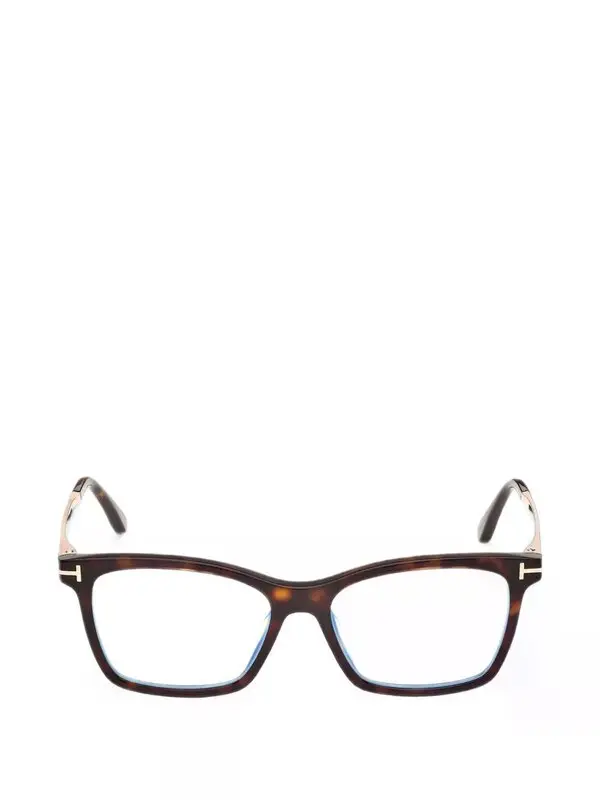 TOM FORD T-motif Rectangle-frame Glasses