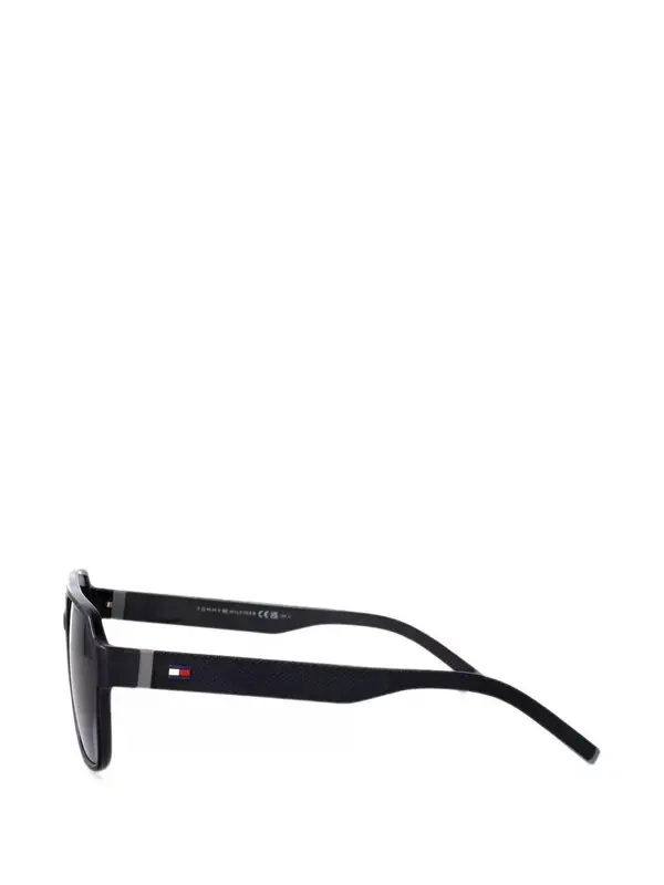 Tommy Hilfiger Double-bridge Rectangle-frame Sunglasses