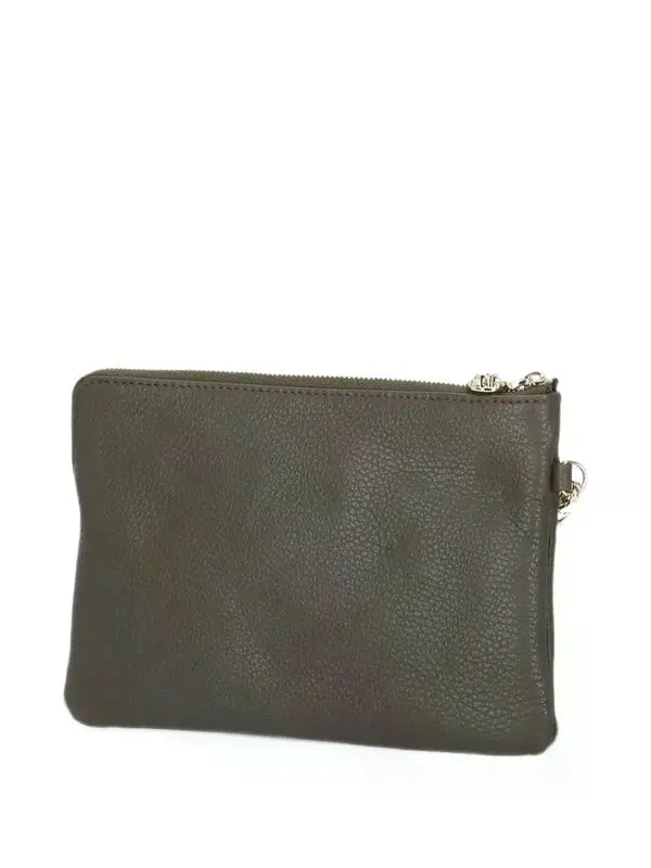 COCCINELLE Grained Leather Clutch