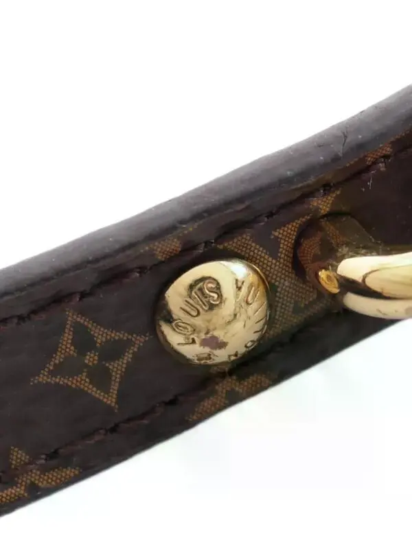 LOUIS VUITTON 2019 Twist The Chain Monogram Bracelet - Brown