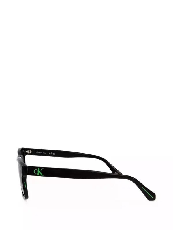Calvin Klein Rectangle-frame Sunglasses