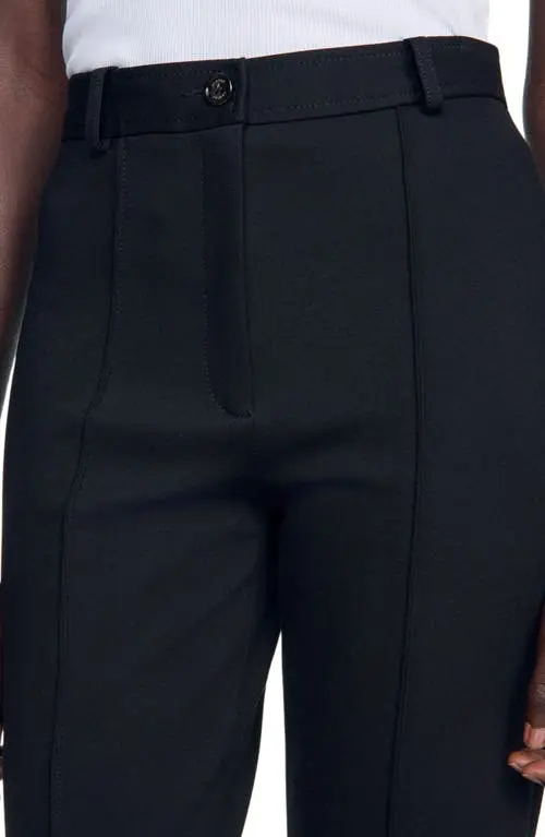 Sandro Pleated Capri Trousers