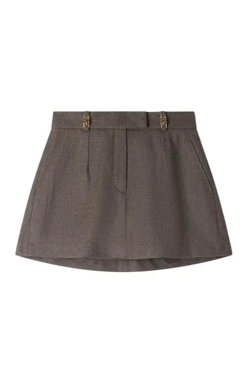 Sandro Wool Skort