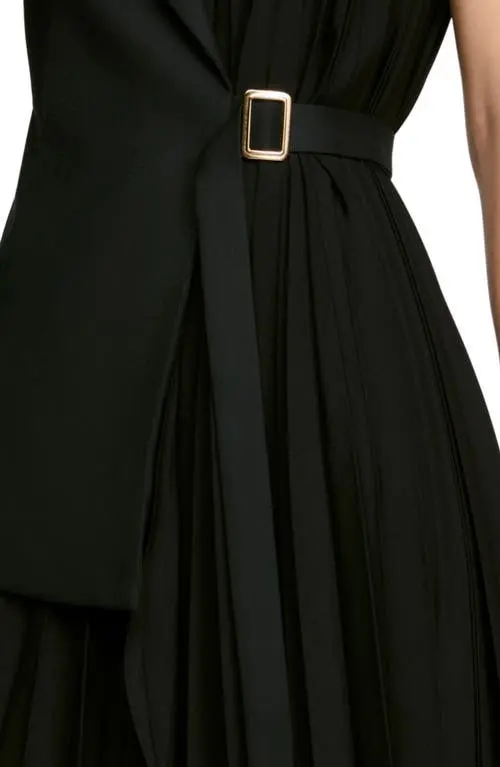 Sandro 2-in-1 Wraparound Maxi Dress