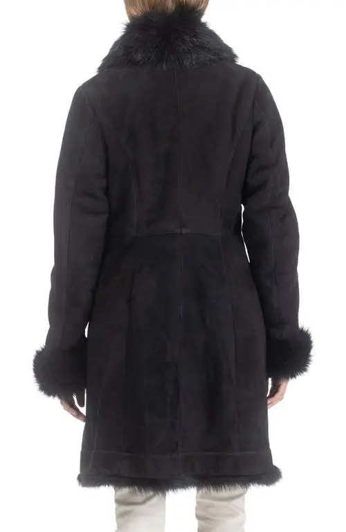 Gorski Genuine Shearling Stroller
