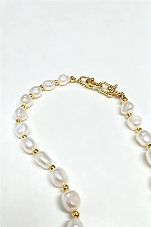 CLASSICHARMS Ria Freshwater Pearl Chain Necklace