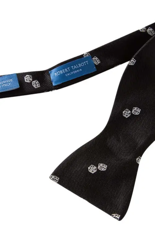 Robert Talbott Bond Dice Silk Self-tie Bow Tie