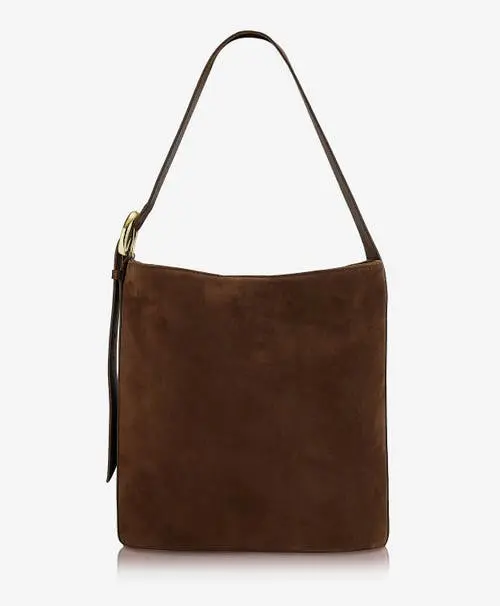 Gigi New York Avery Bucket Bag - Brown