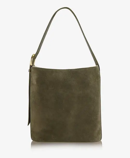 Gigi New York Avery Bucket Bag - Olive