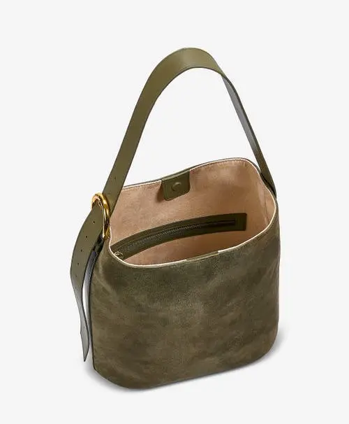 Gigi New York Avery Bucket Bag - Olive