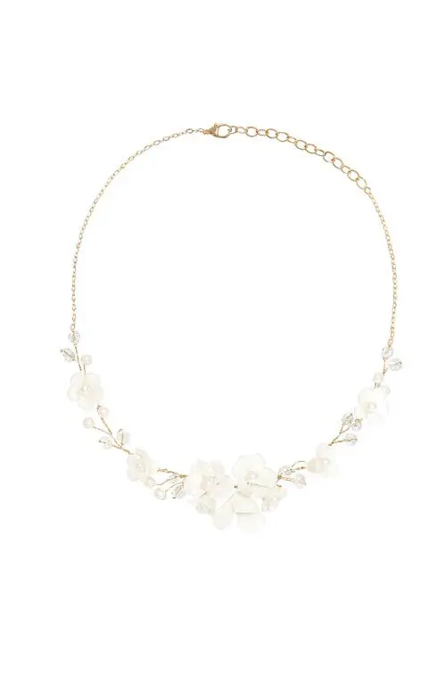 POPPY LANE Briellen Necklace - Ivory
