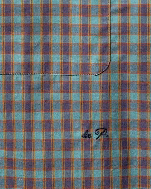 LE PERE Seafoam Button-down Shirt