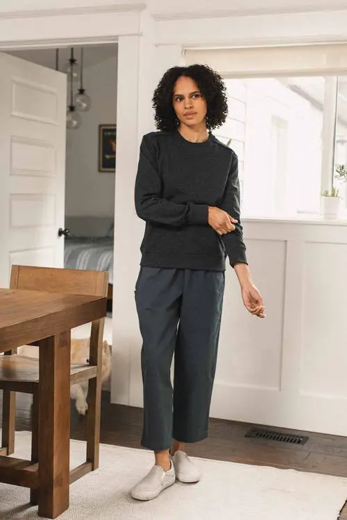 Bridge & Burn Bailey Recycled Crewneck Sweatshirt - Graphite