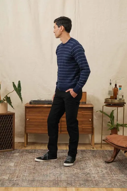 Bridge & Burn Orson Merino Wool Blend Sweater