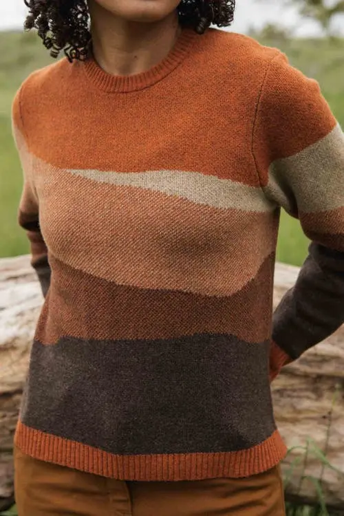 Bridge & Burn Petra Midweight Wool Blend Sweater