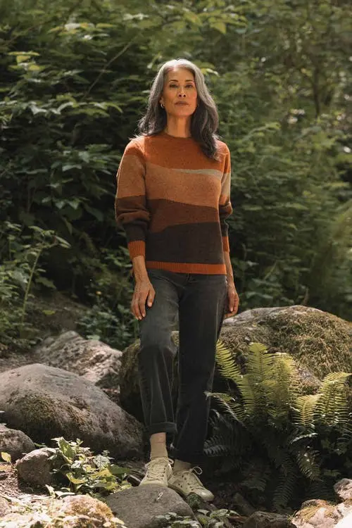 Bridge & Burn Petra Midweight Wool Blend Sweater