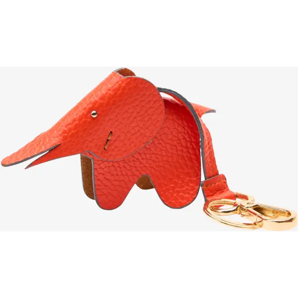 TUSK Ascot Elephant Keychain - Orange