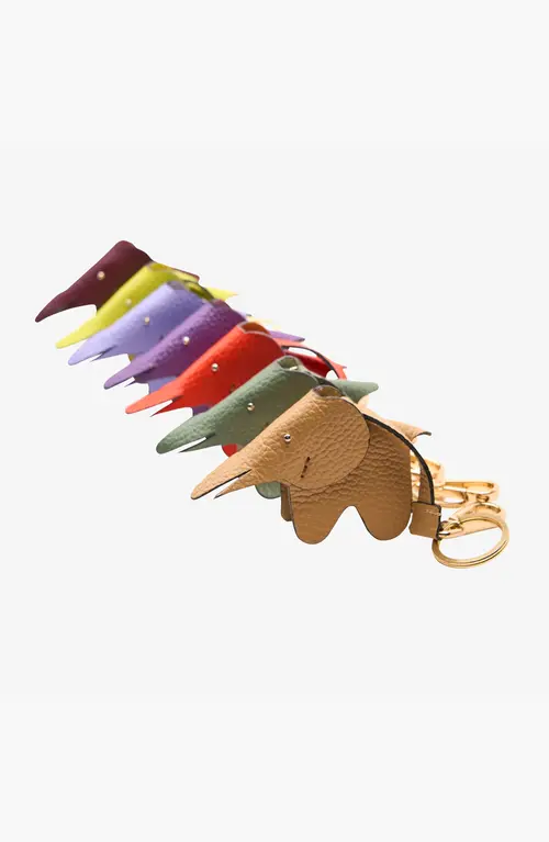 TUSK Ascot Elephant Keychain - Orange