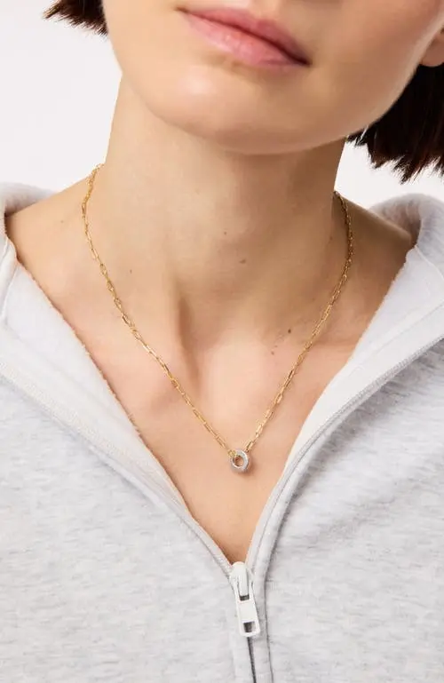 ANA LUISA Gold Pendantjasper