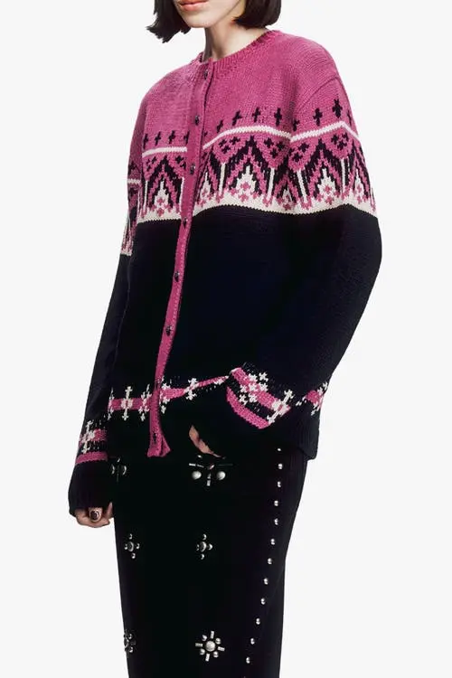 Anna Sui Fair Isle Knit