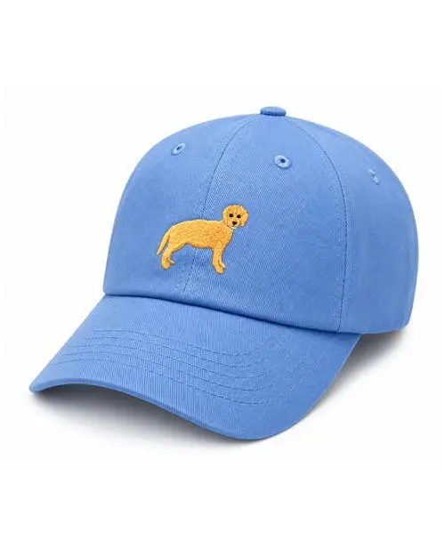 BITS & BOWS Adult Golden Retriever Dog Baseball Hat