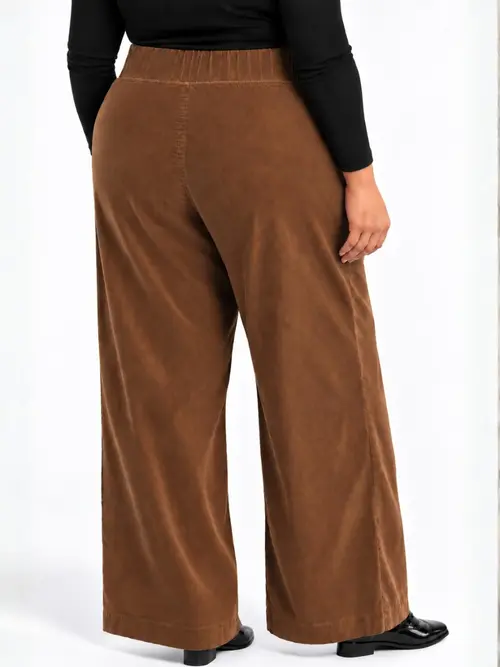 SEE ROSE GO Multitasker Corduroy Wide Leg Pant