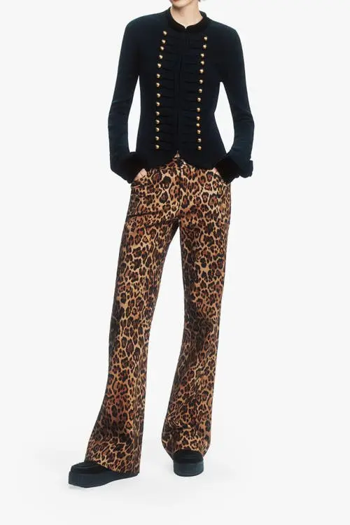 Anna Sui Military Cardigan Jacket