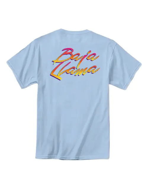 BAJA LLAMA Street Fight Against Boring Graphic T-shirt