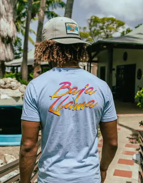BAJA LLAMA Street Fight Against Boring Graphic T-shirt