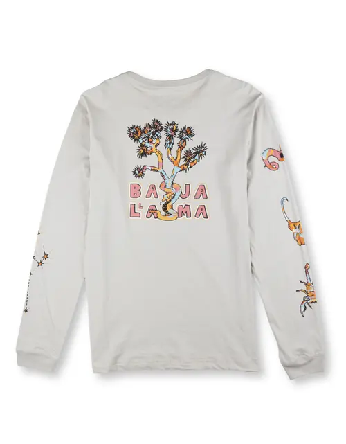 BAJA LLAMA Dangerous Desert Long Sleeve Primo Tee