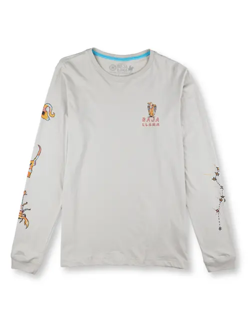 BAJA LLAMA Dangerous Desert Long Sleeve Primo Tee