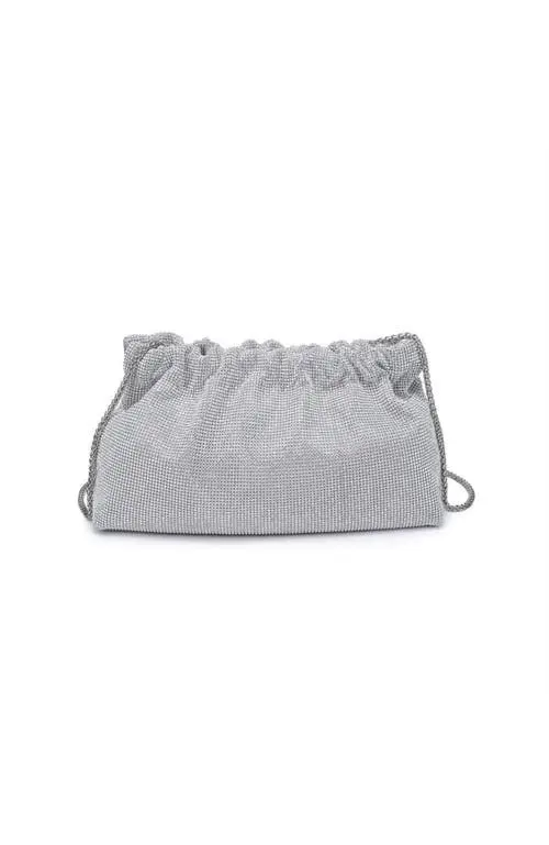 URBAN EXPRESSIONS Hazel Clutch - Silver