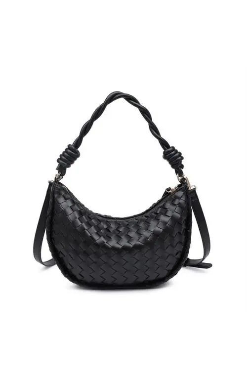 URBAN EXPRESSIONS Violet Hobo - Black