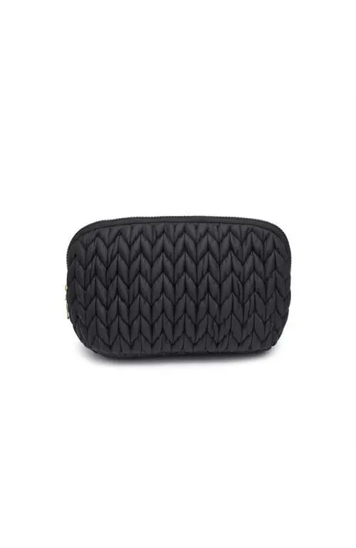 URBAN ESSENTIALS Celisse Cosmetic & Travel Organizer Dome Pouch - Black