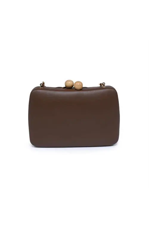 URBAN EXPRESSIONS Gianna Evening Bag - Chocolate