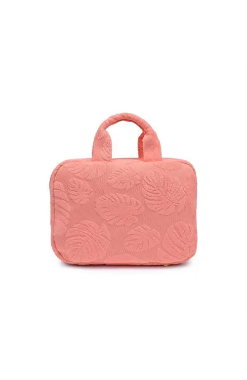 URBAN ESSENTIALS Tropical Dreams Travel Organizer - Peach