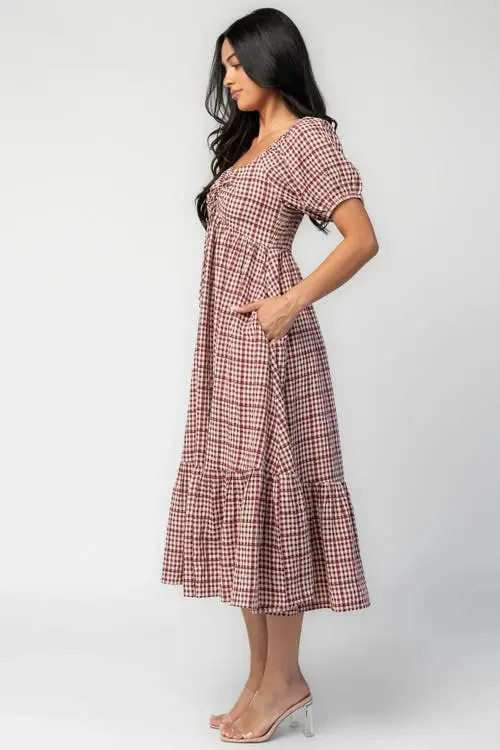 BALTIC BØRN Emerey Sweetheart Midi Dress