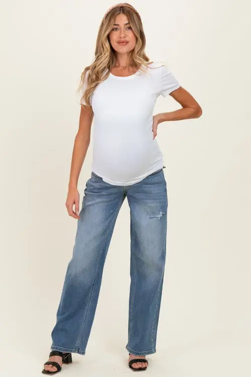 PINKBLUSH Baggy Maternity Jeans