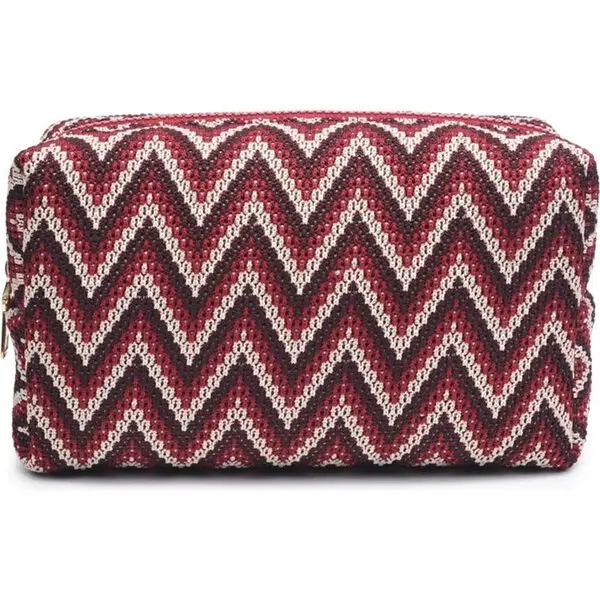 URBAN ESSENTIALS V-muse Cosmetic & Travel Organizer Pouch - Red Multi
