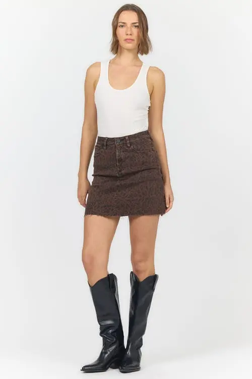 DEAR JOHN Quinn Twill Skirt