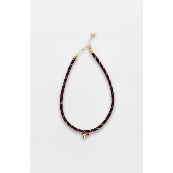 THE LOBSTER'S DAUGHTER The Nell Necklace - Teak