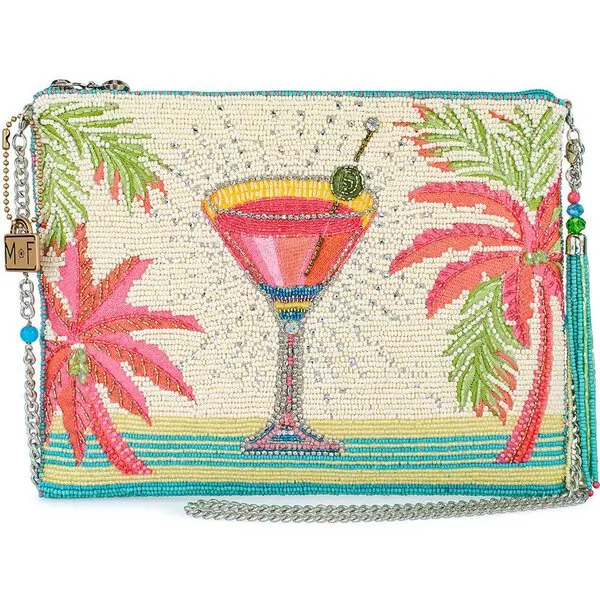 MARY FRANCES ACCESSORIES Palm Paradise Crossbody Handbag - Multi