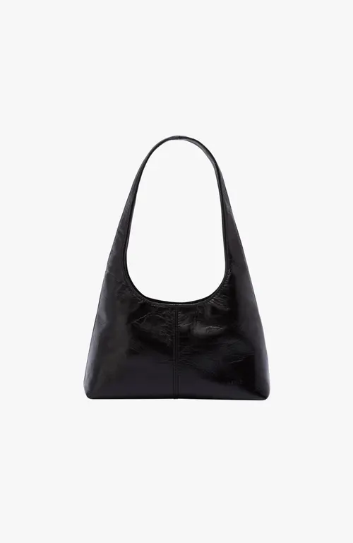 LEMIZ Dani Leather Hobo Bag - Black